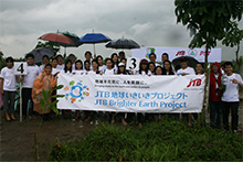Reforestation through tree-planting in the Hlaing Yoma Reserved Forest ...